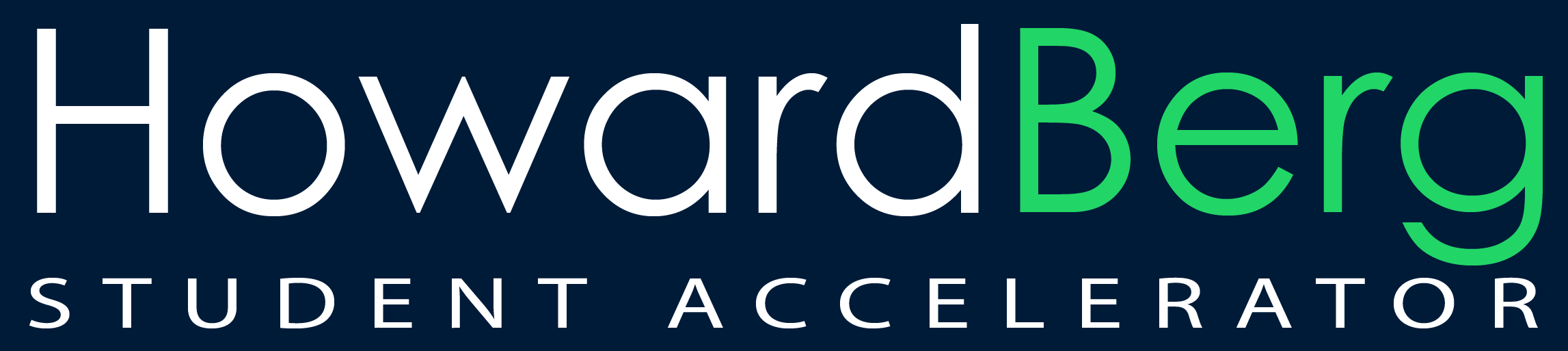 Learn More about the Howard Berg Student Accelerator Program